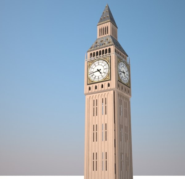 Big Ben 3D Models for Download | TurboSquid