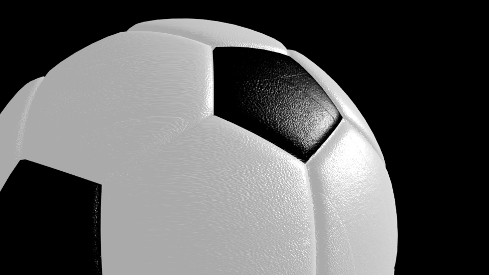 classic soccer ball 3d model