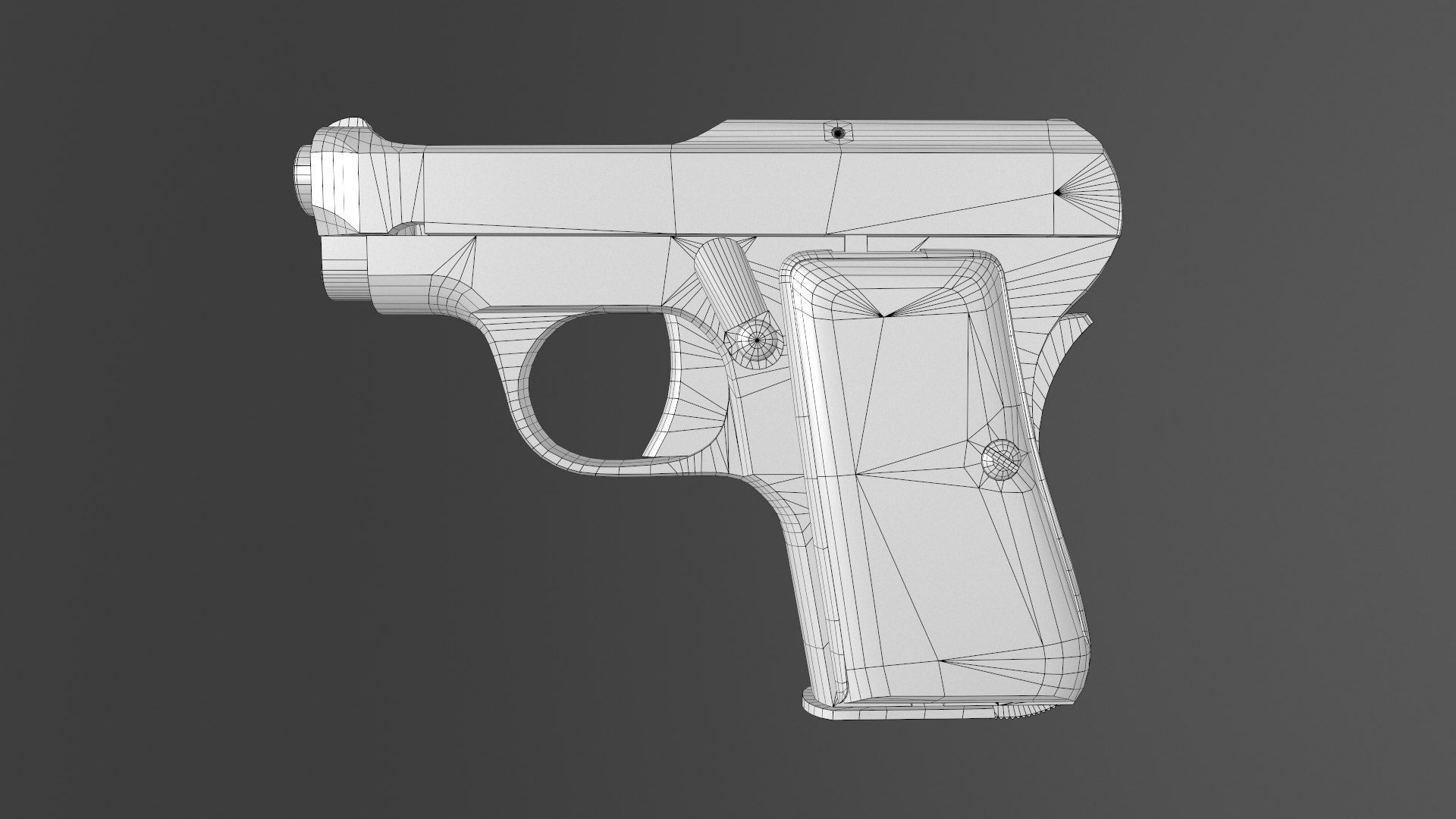 3D Beretta M418 Model - TurboSquid 1961346