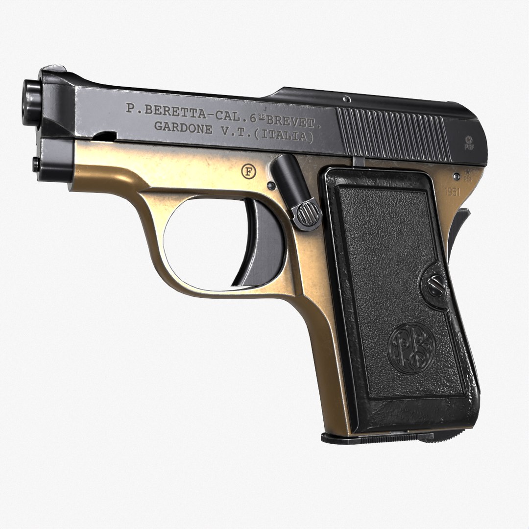 3D Beretta M418 Model - TurboSquid 1961346