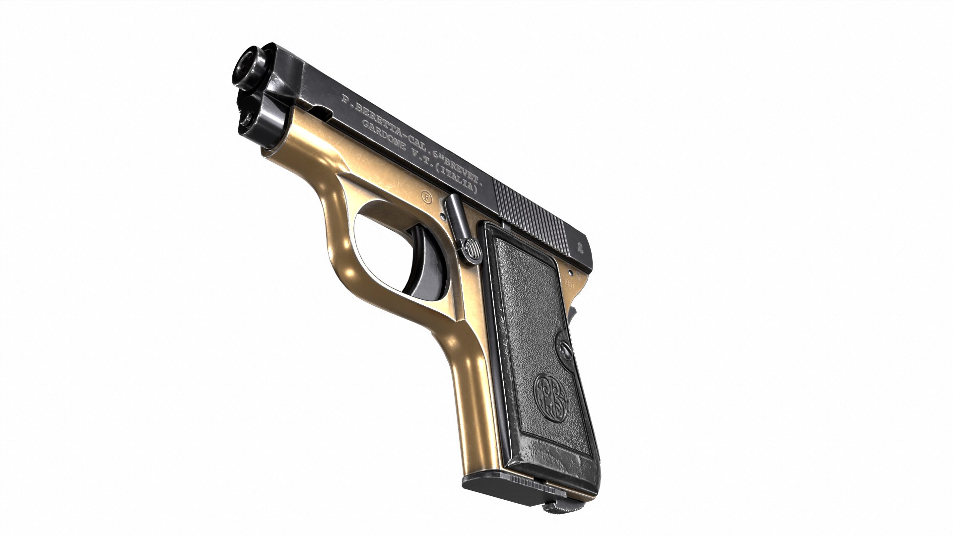 3D Beretta M418 Model - TurboSquid 1961346