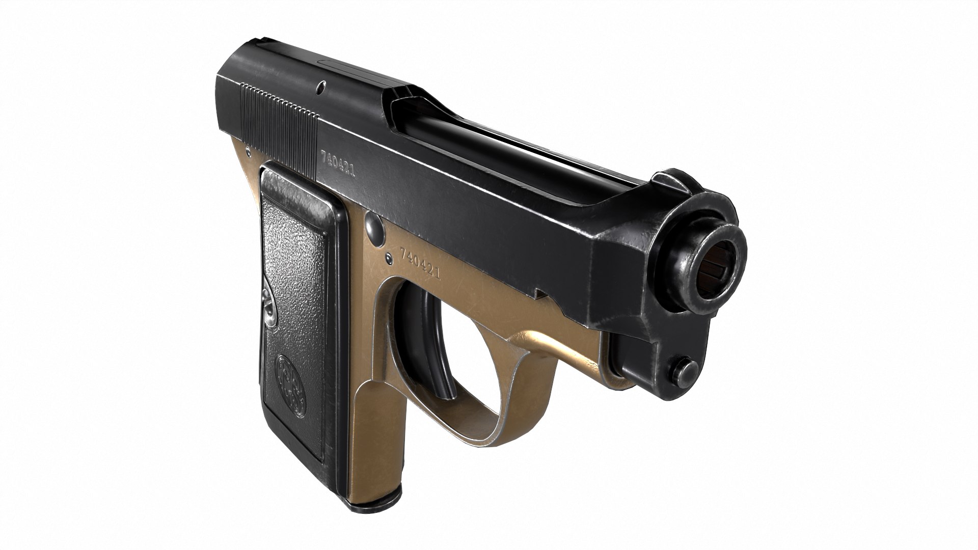 3D Beretta M418 Model - TurboSquid 1961346