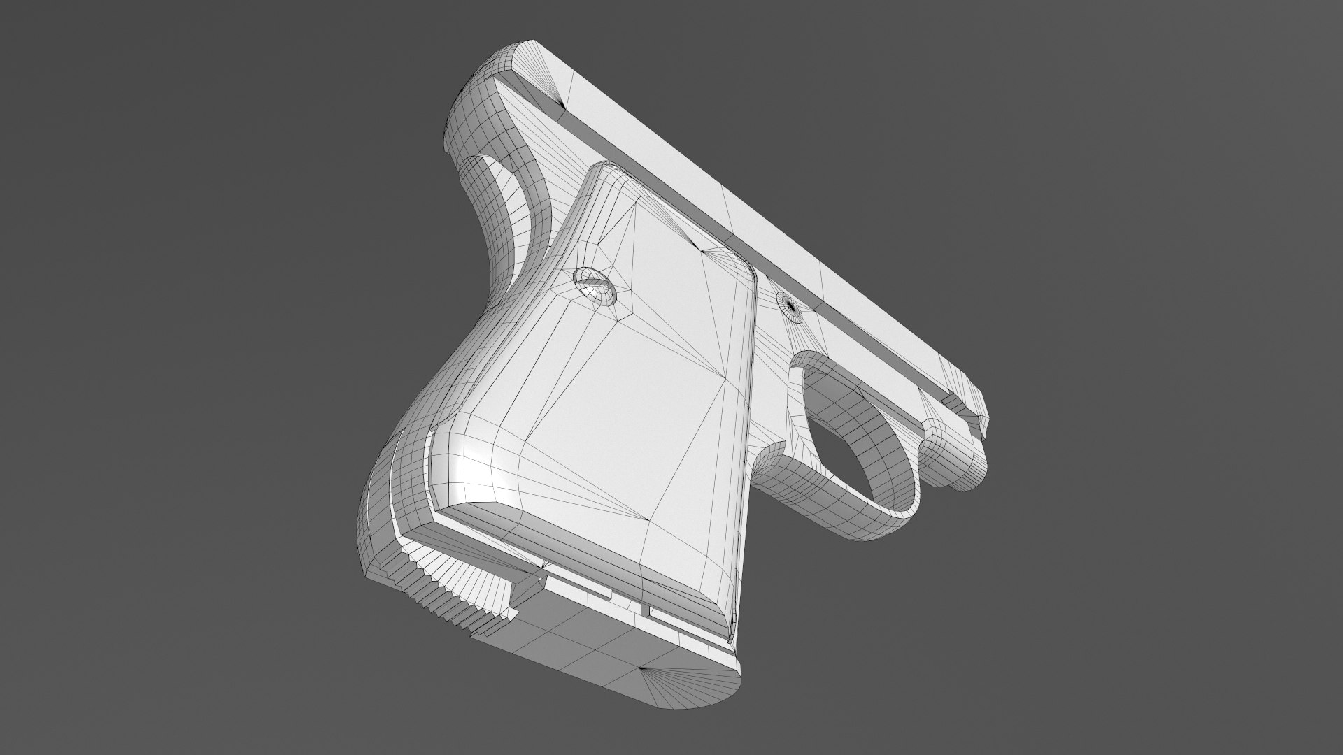 3D Beretta M418 Model - TurboSquid 1961346
