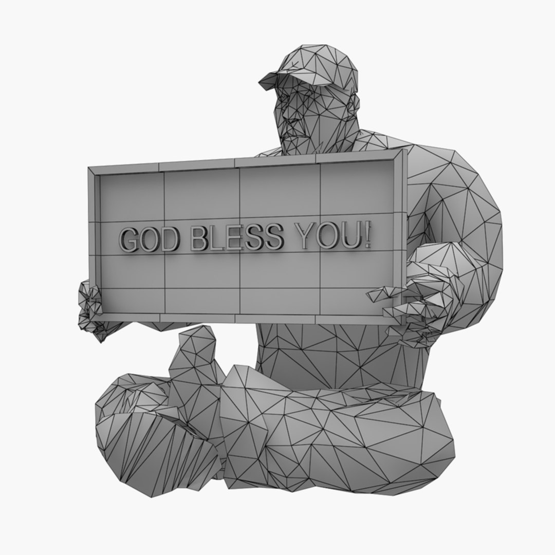 3D Homeless Man Model - TurboSquid 1515857