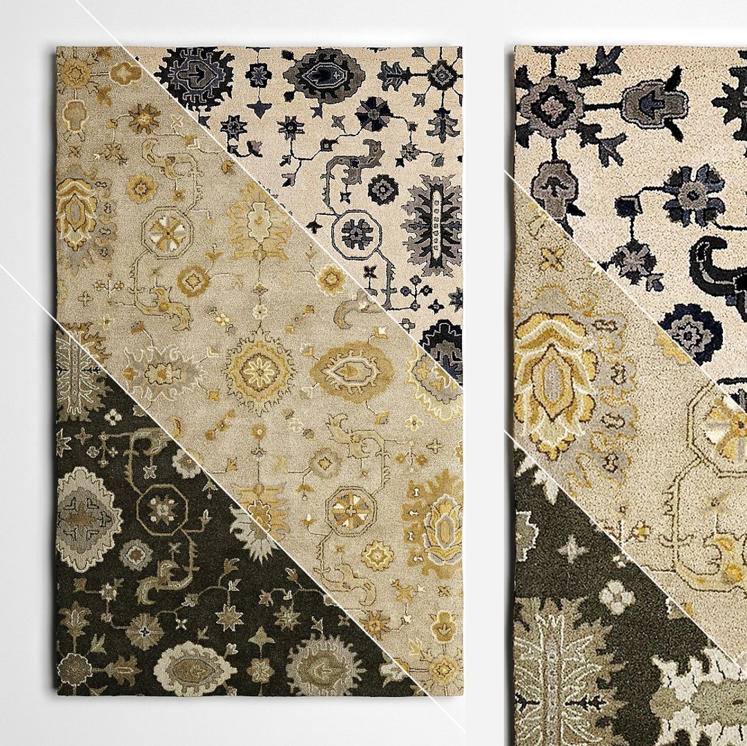 3D Wool Rugs Flooring - TurboSquid 1201564
