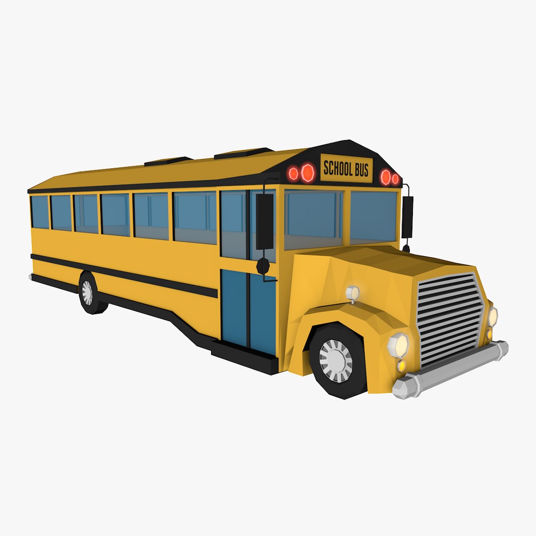 School Bus 3D Model - TurboSquid 1591092