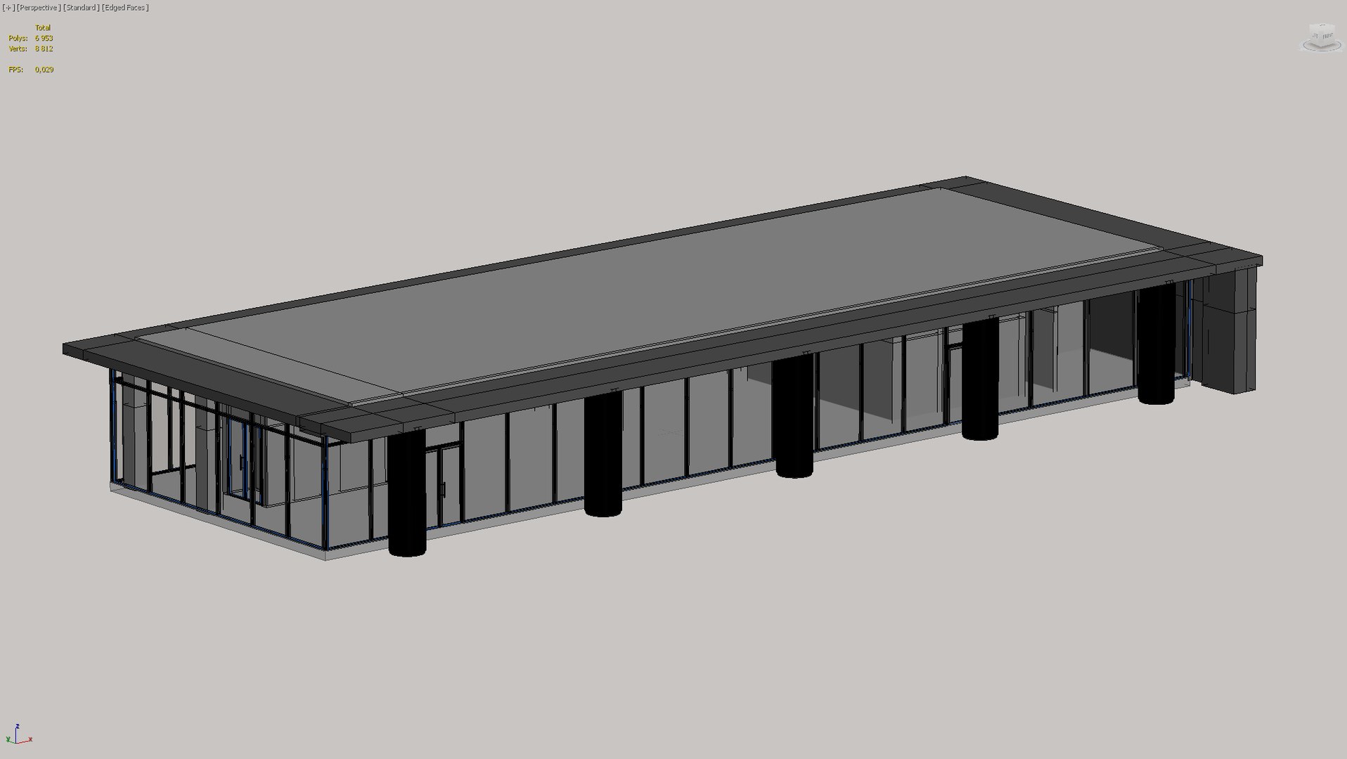 3D model pavilion or exhibition hall 3d model - TurboSquid 1722607