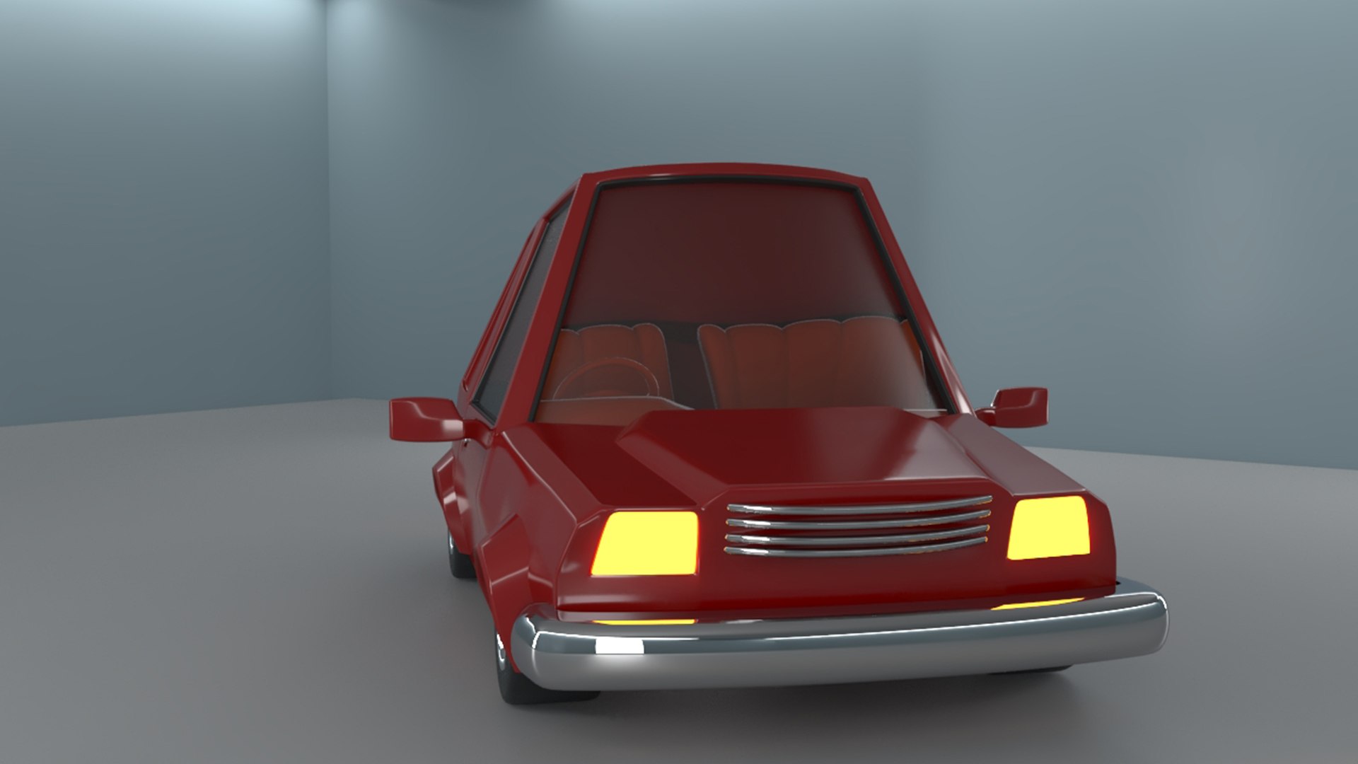Cartoon Car 3D Model 3D Model - TurboSquid 2513876