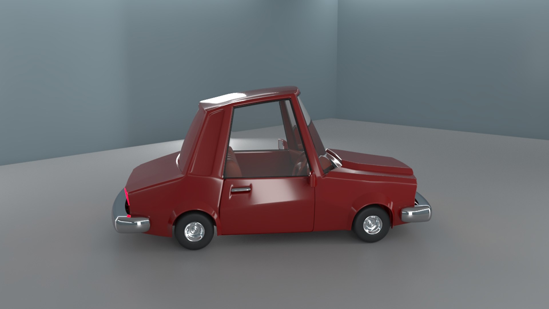 Cartoon Car 3D Model 3D Model - TurboSquid 2513876