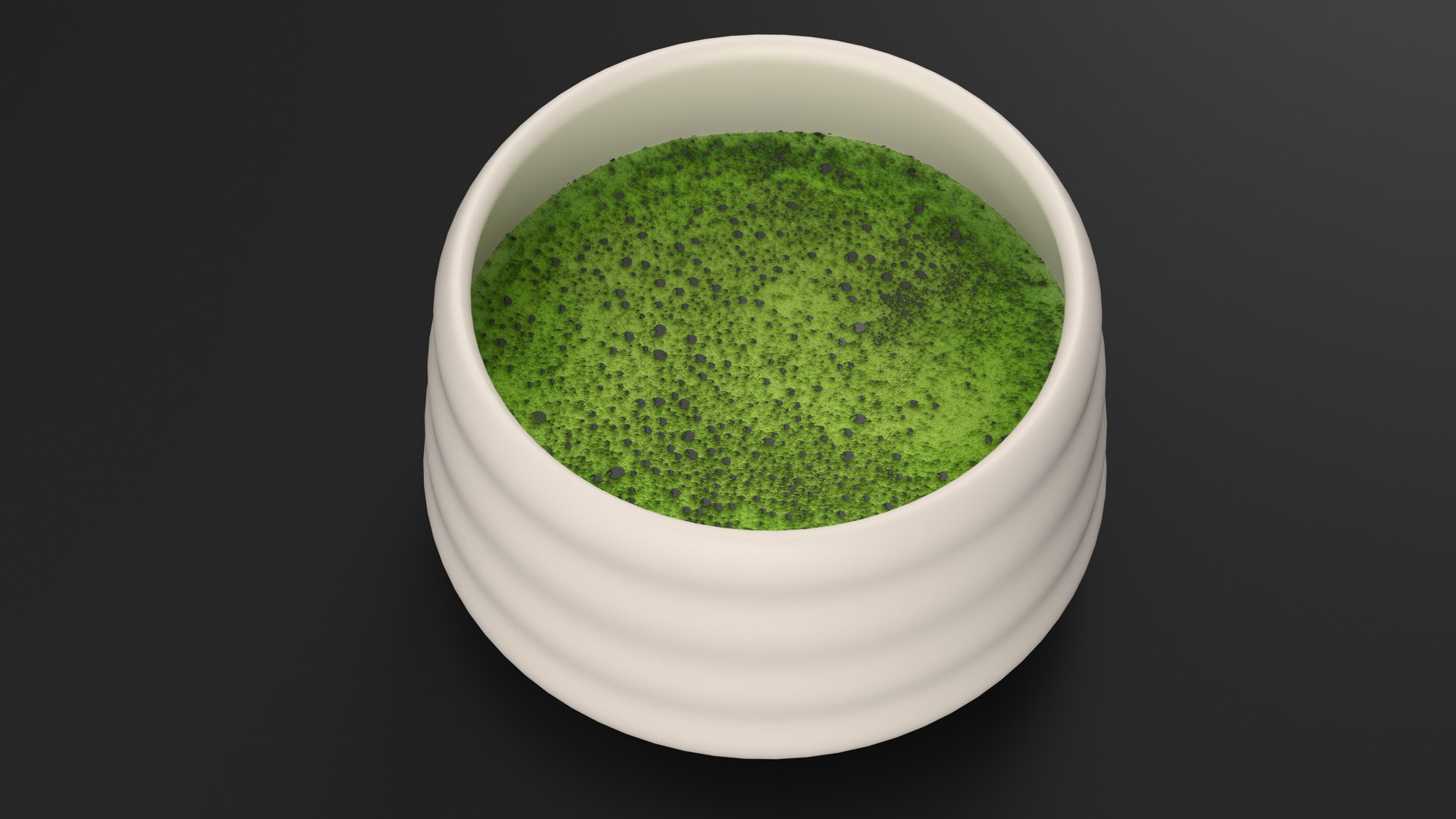 Bowl With Matcha Tea 3D Model - TurboSquid 2214287