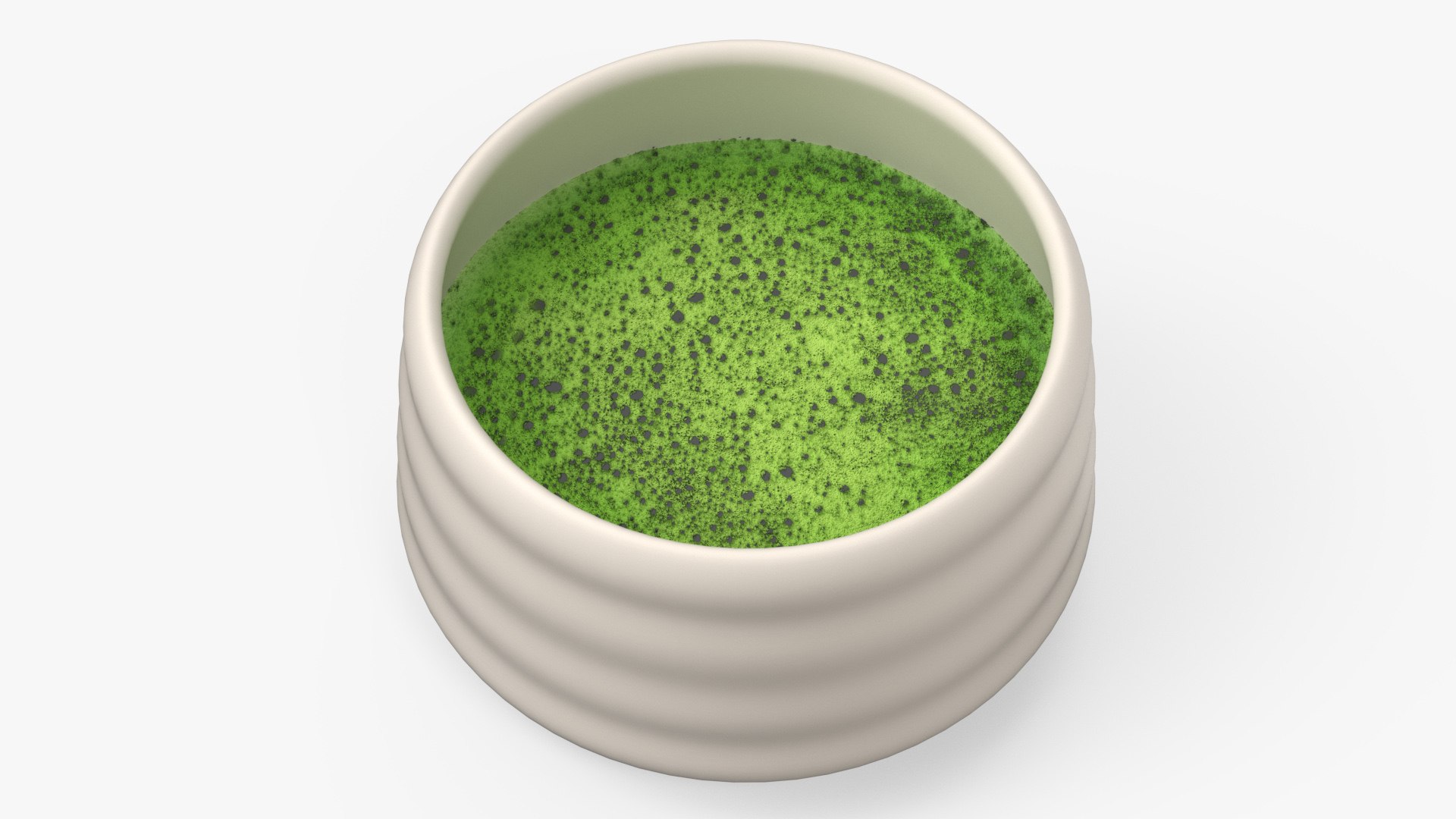 Bowl With Matcha Tea 3D Model - TurboSquid 2214287