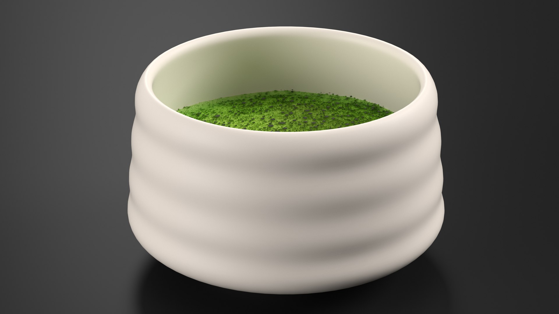 Bowl With Matcha Tea 3D Model - TurboSquid 2214287