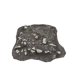 stone block 1 3d model