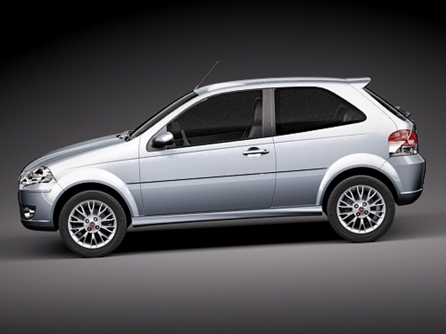 3d Fiat New Palio 2009 Model