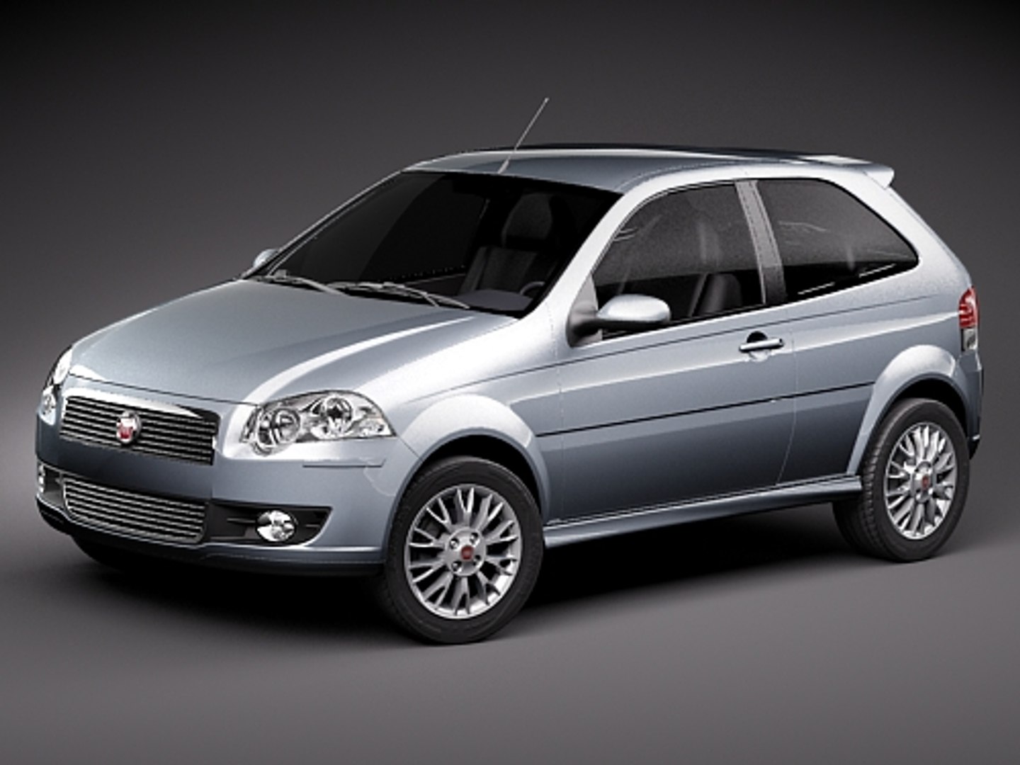3d Fiat New Palio 2009 Model