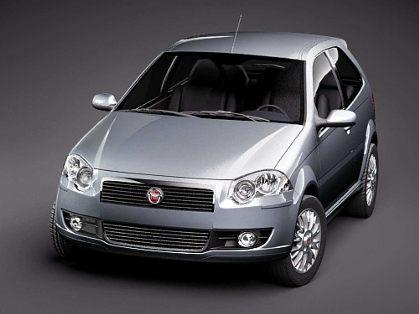 3d Fiat New Palio 2009 Model