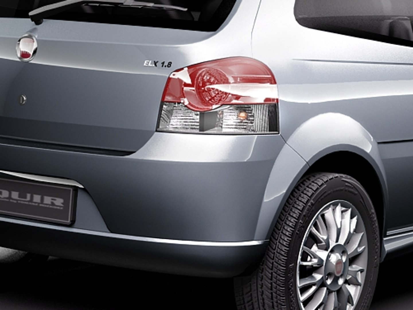 3d Fiat New Palio 2009 Model