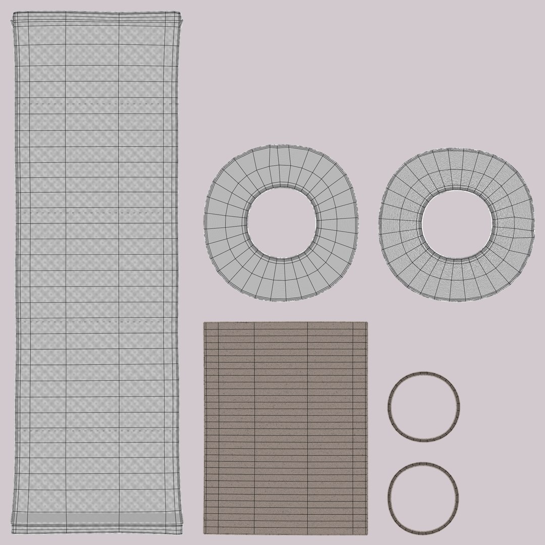 Toilet Paper Model - TurboSquid 1545663