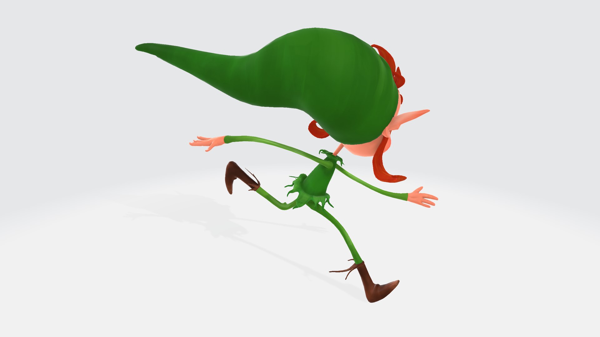3D Elf Running - TurboSquid 1500360