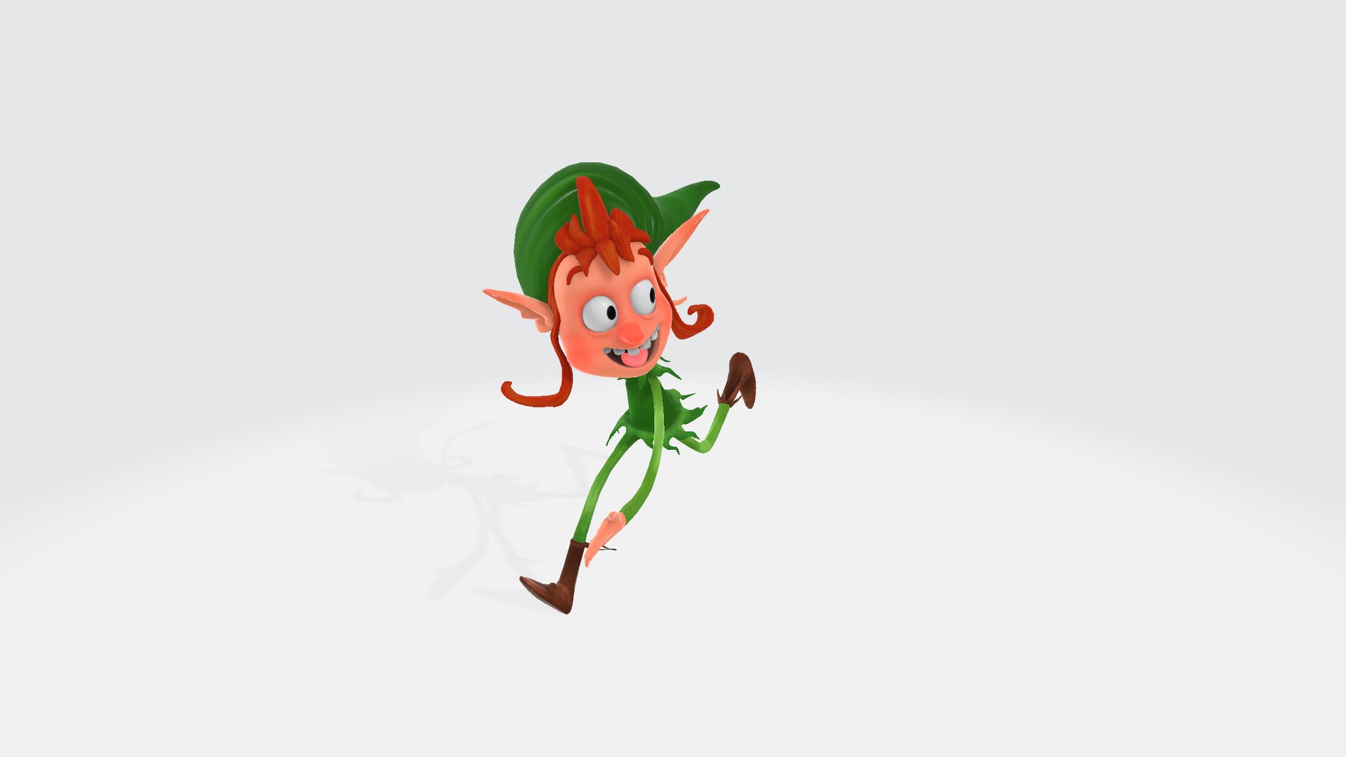 3D Elf Running - TurboSquid 1500360
