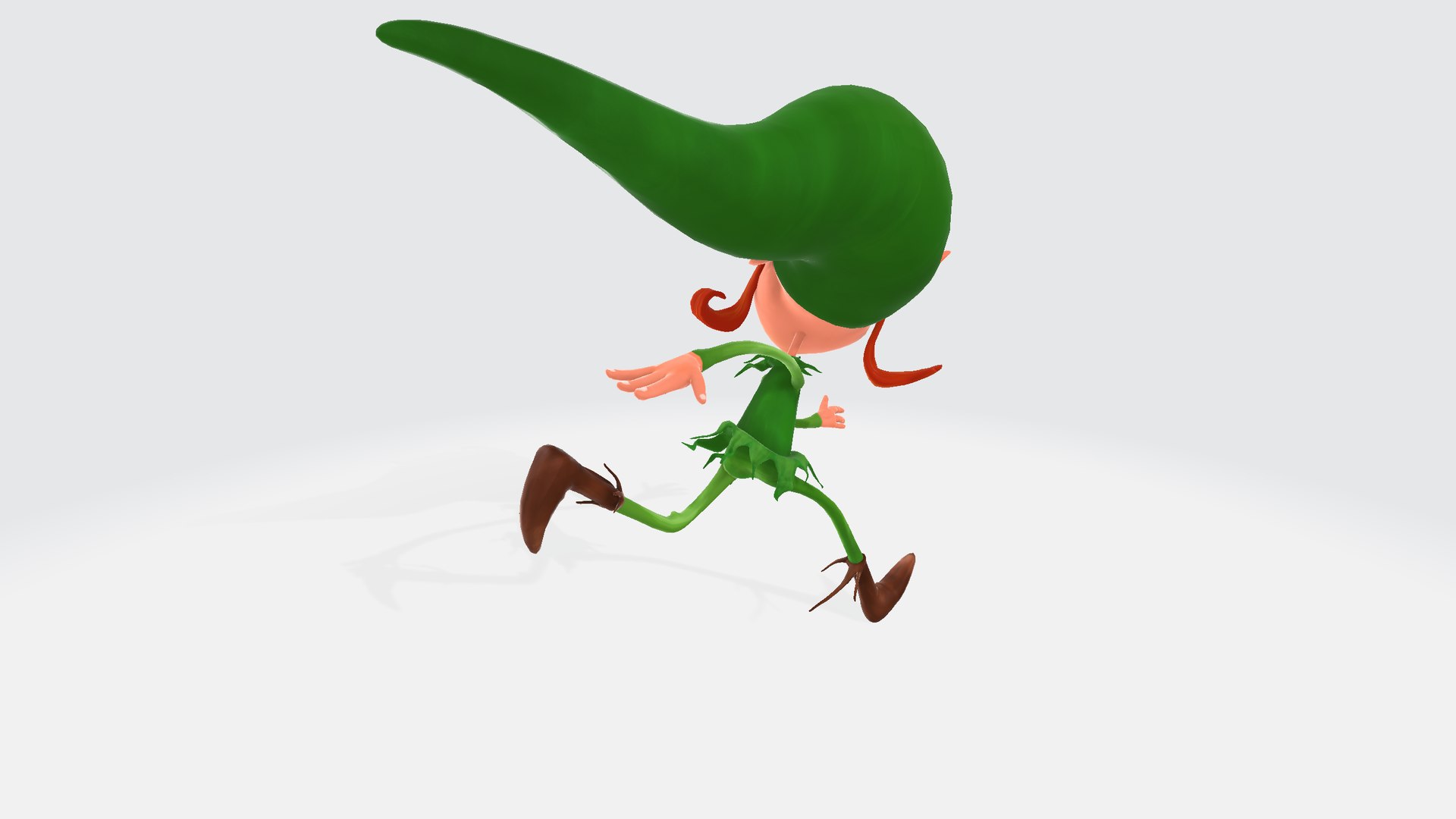 3D Elf Running - TurboSquid 1500360