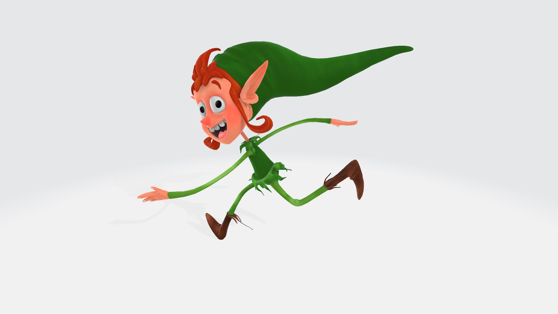 3D Elf Running - TurboSquid 1500360