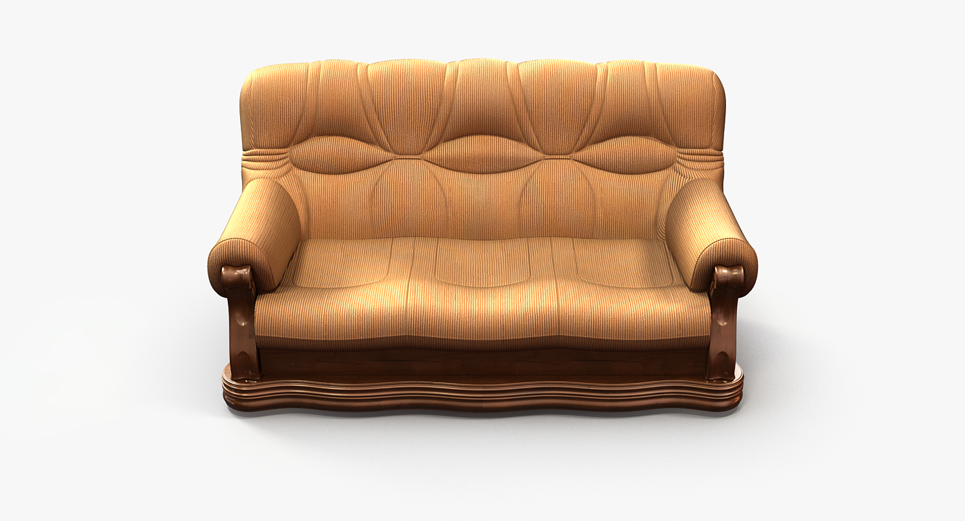 3d Obj Realistic Sofa 1