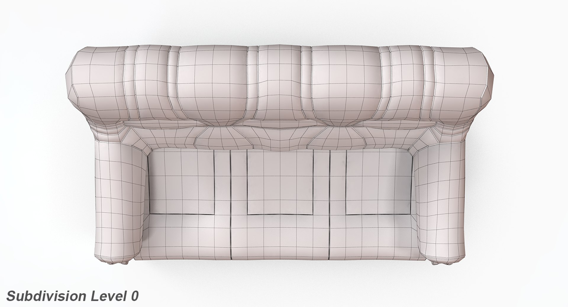 3d Obj Realistic Sofa 1