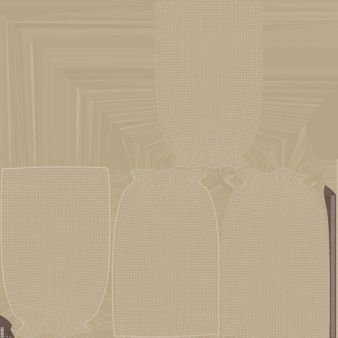 Sacks Collection 1 3D - TurboSquid 2046587