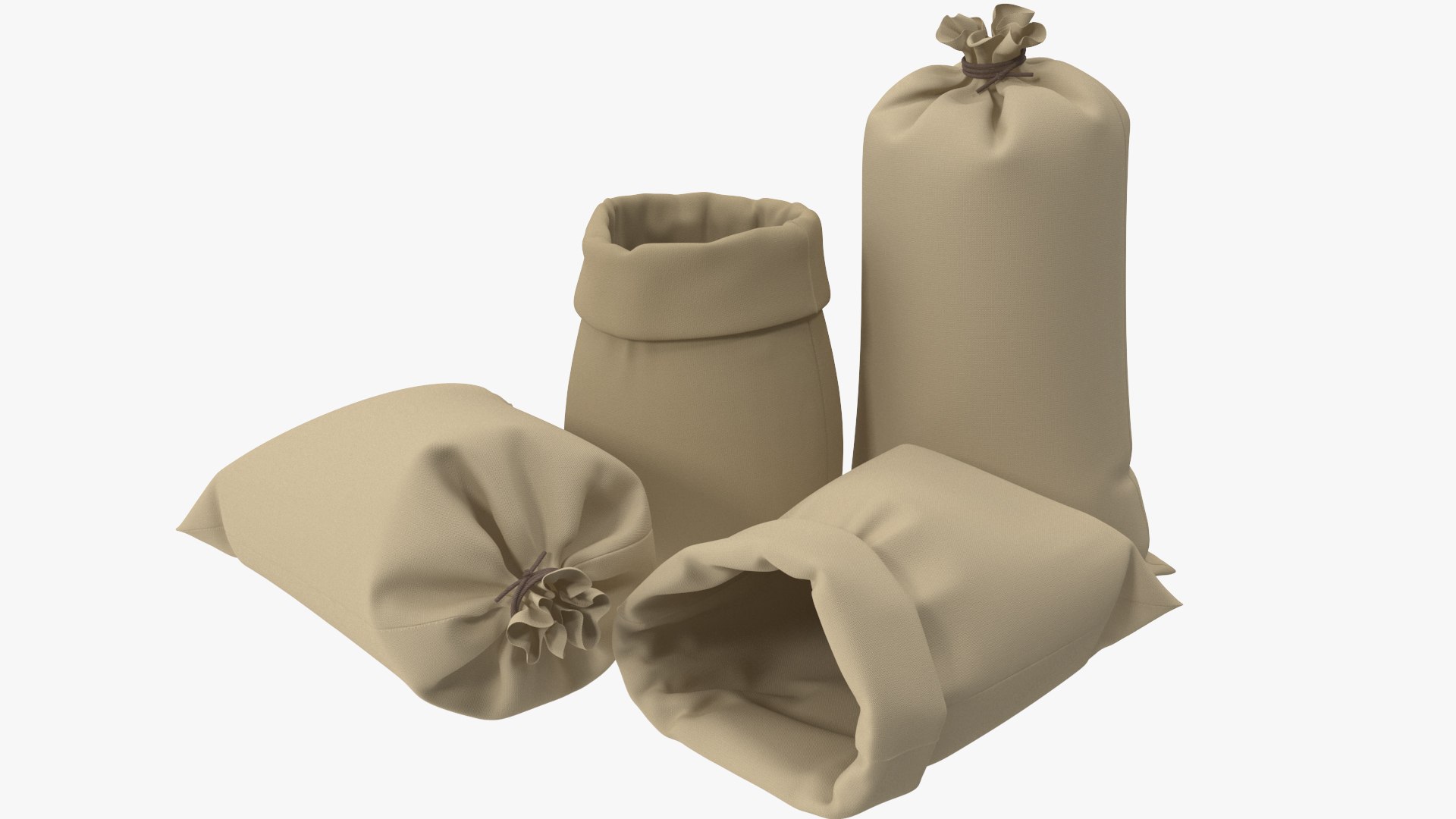 Sacks Collection 1 3D - TurboSquid 2046587