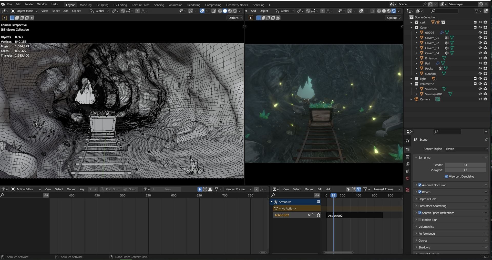 Stylized Cave for Anime and Cartoons 3D - TurboSquid 2109916