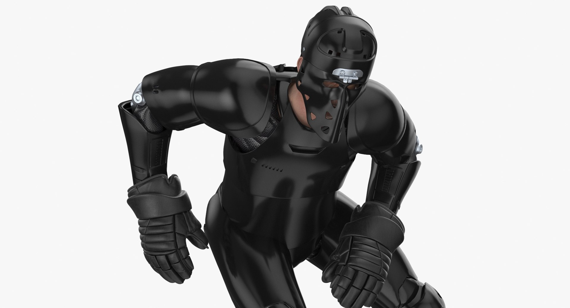 Hummanoid Hockey Player Pose 3D Model - TurboSquid 1588095