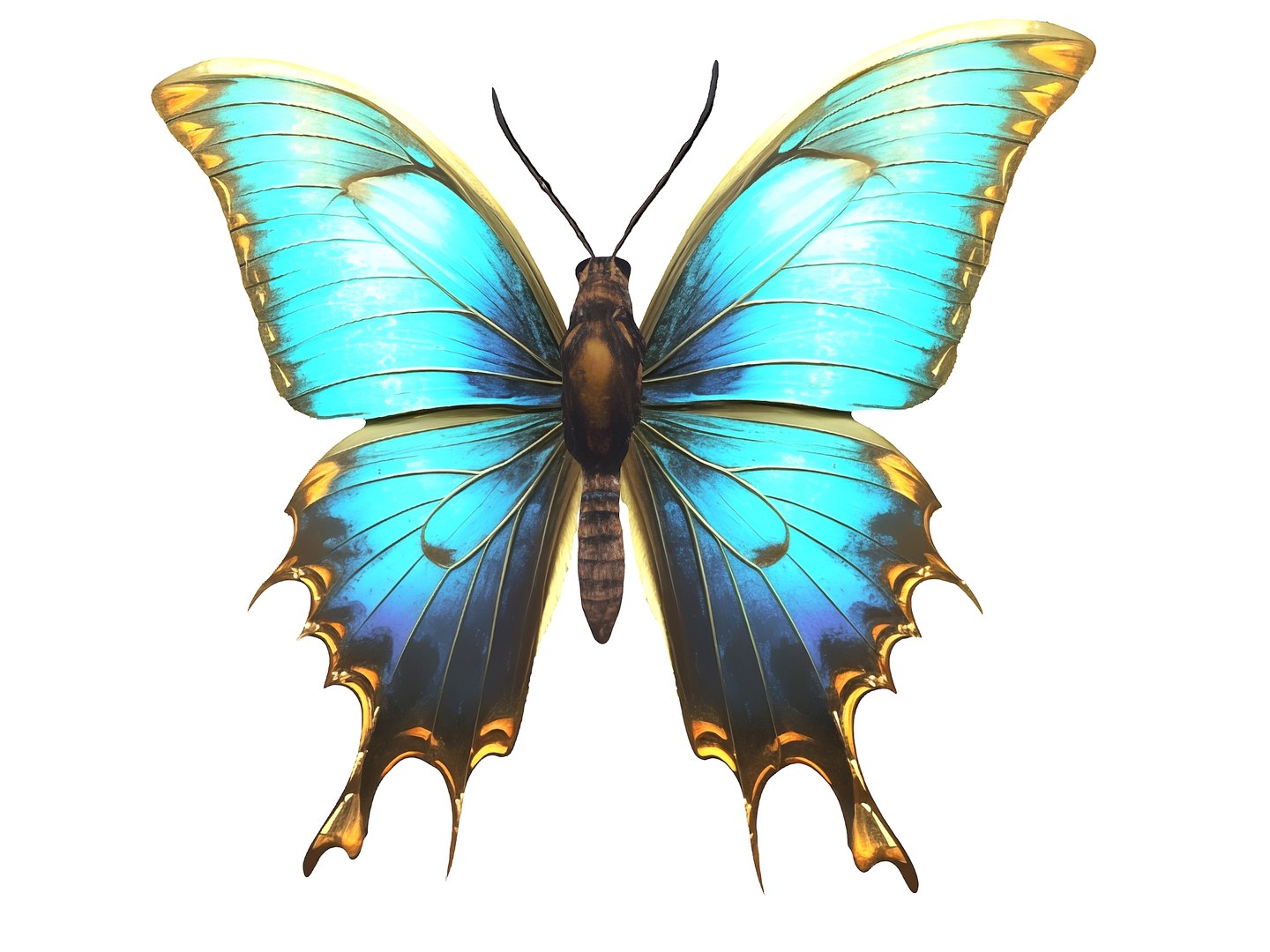 3D Butterflies Pack - TurboSquid 2151183