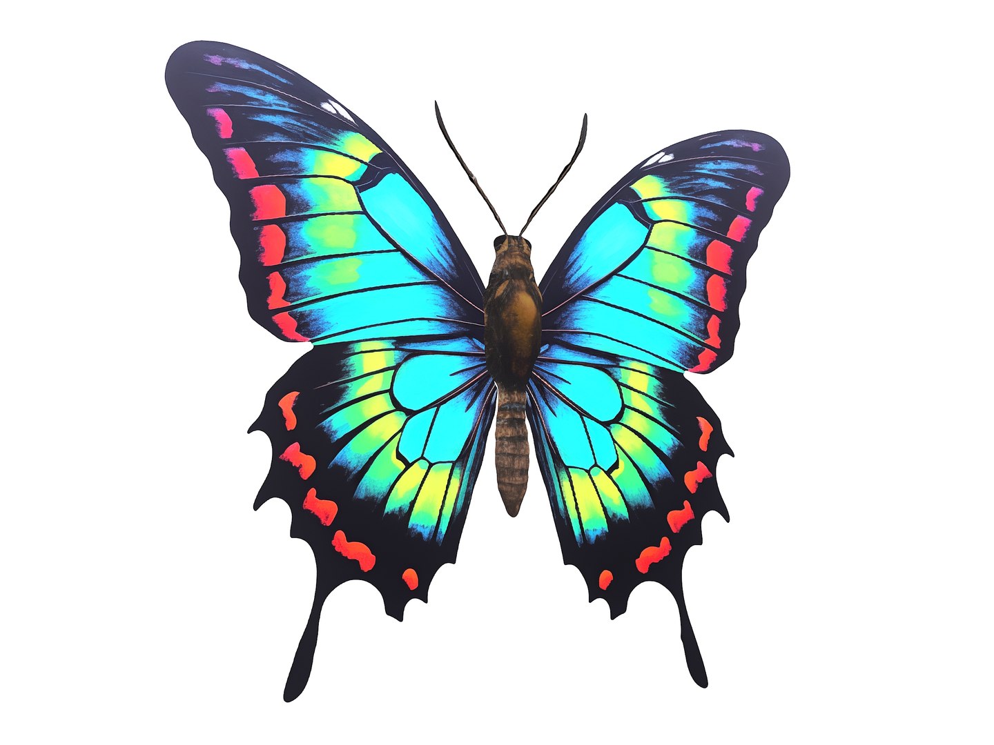 3D Butterflies Pack - TurboSquid 2151183