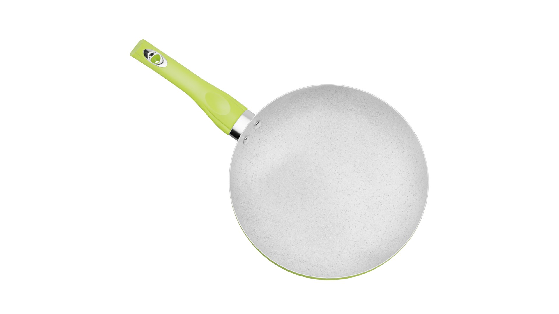 Green Frying Pan 3D - TurboSquid 2290059