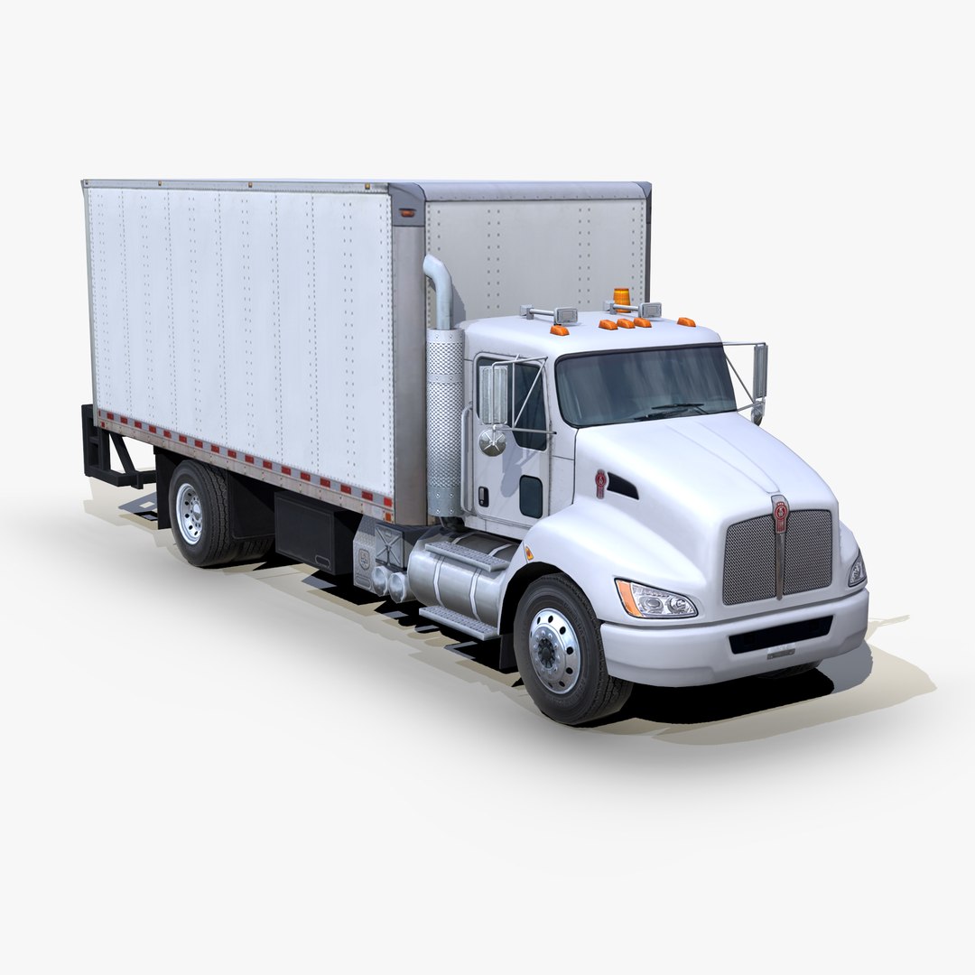 3D Kenworth T370 2015 Box Truck S01 - TurboSquid 2051987