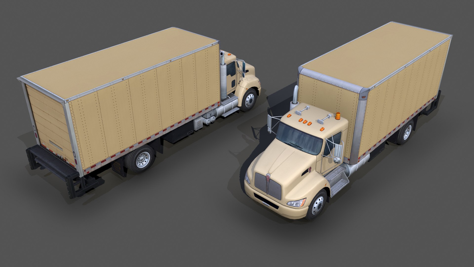 3D Kenworth T370 2015 Box Truck S01 - TurboSquid 2051987