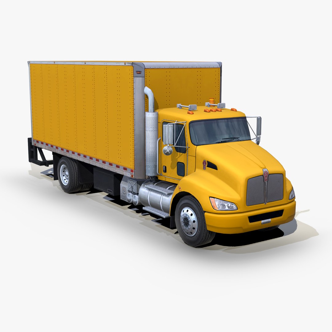 3D Kenworth T370 2015 Box Truck S01 - TurboSquid 2051987