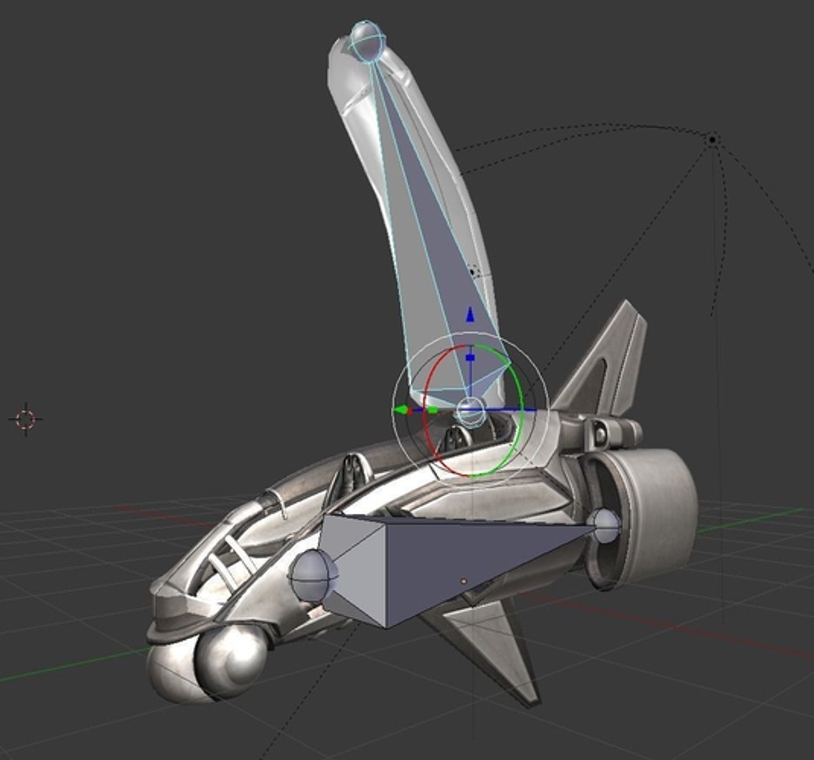 E-45 Aircraft 3d Model