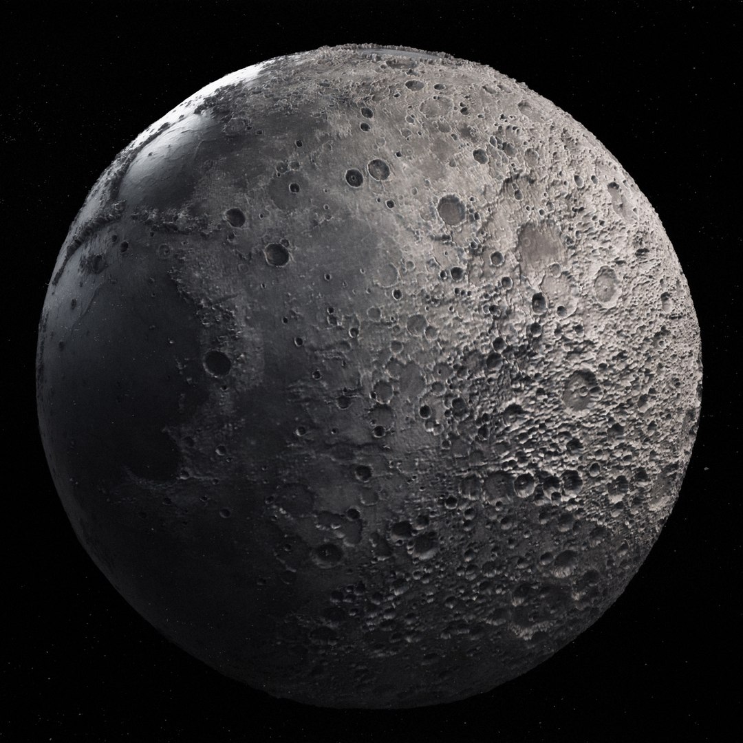 Moon Printing Model - TurboSquid 1401066