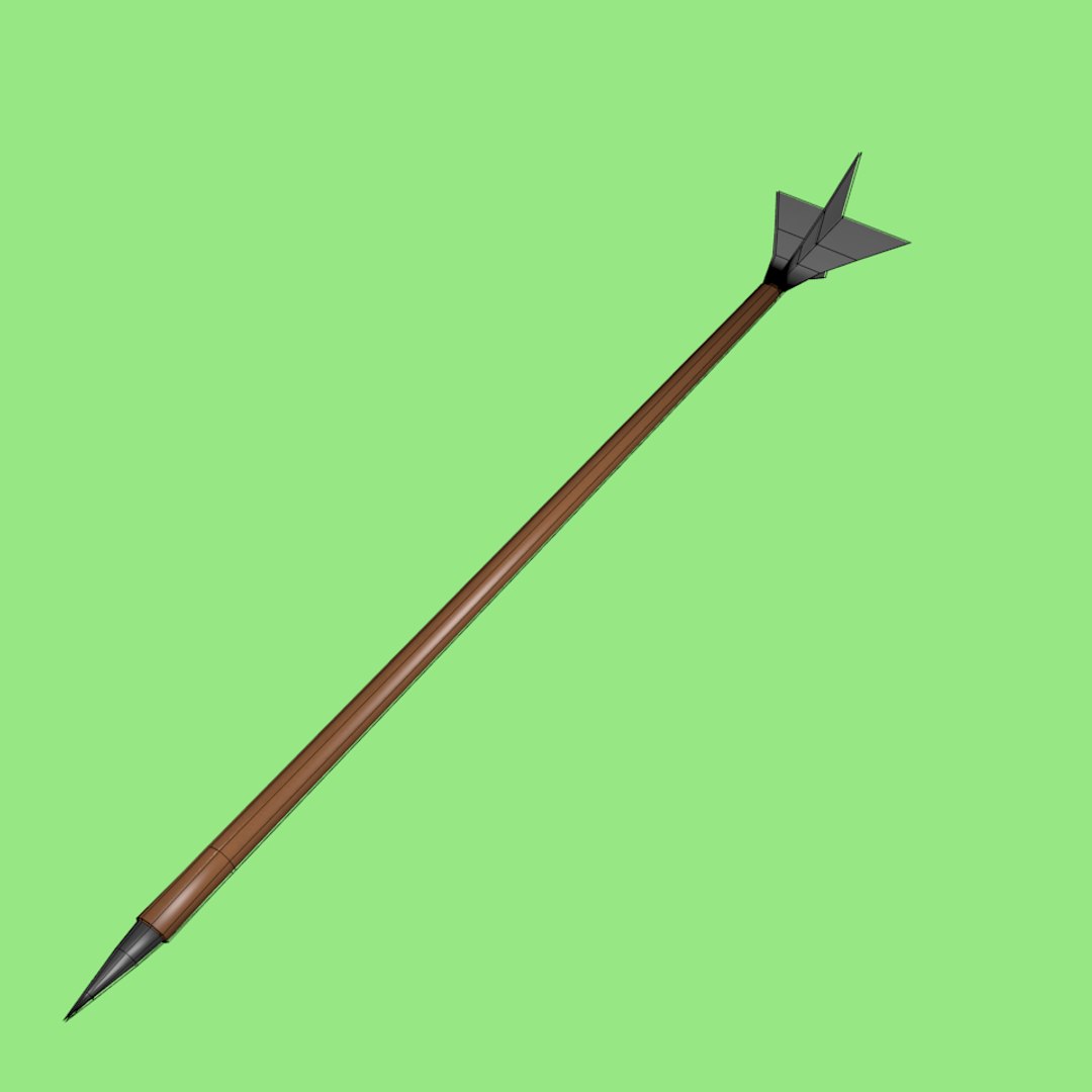 3ds max bow arrow