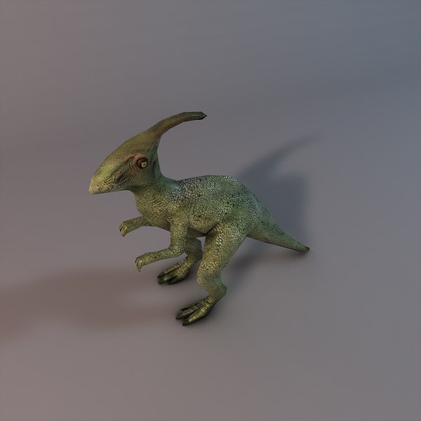 3d dinosaur games model
