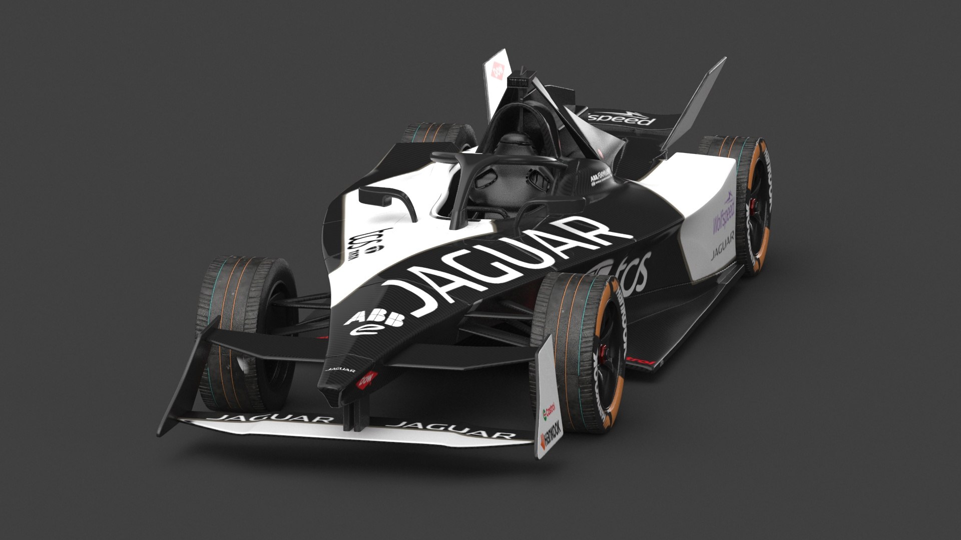 3D Jaguar Racing Formula E 2024 PBR - TurboSquid 2246336