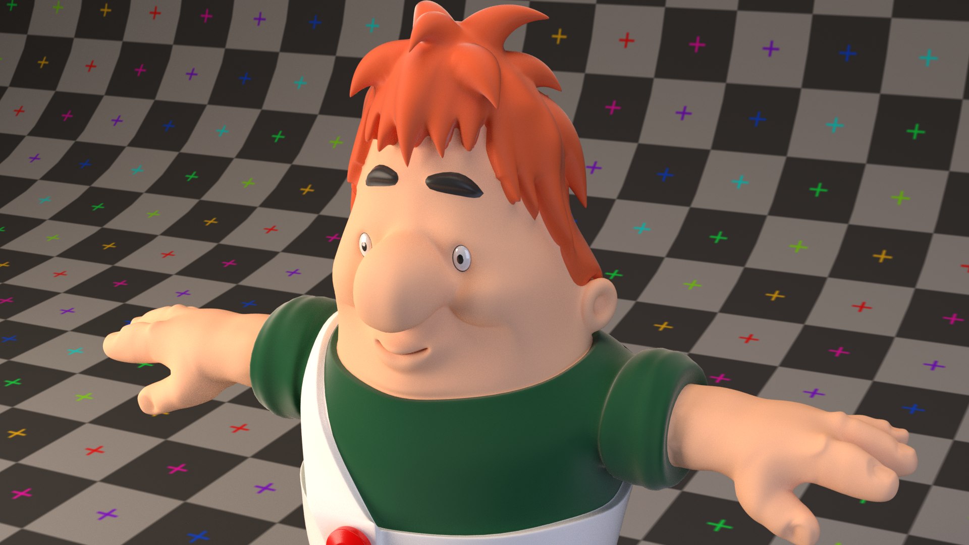 3D Karlsson Soviet Cartoon - TurboSquid 1292410