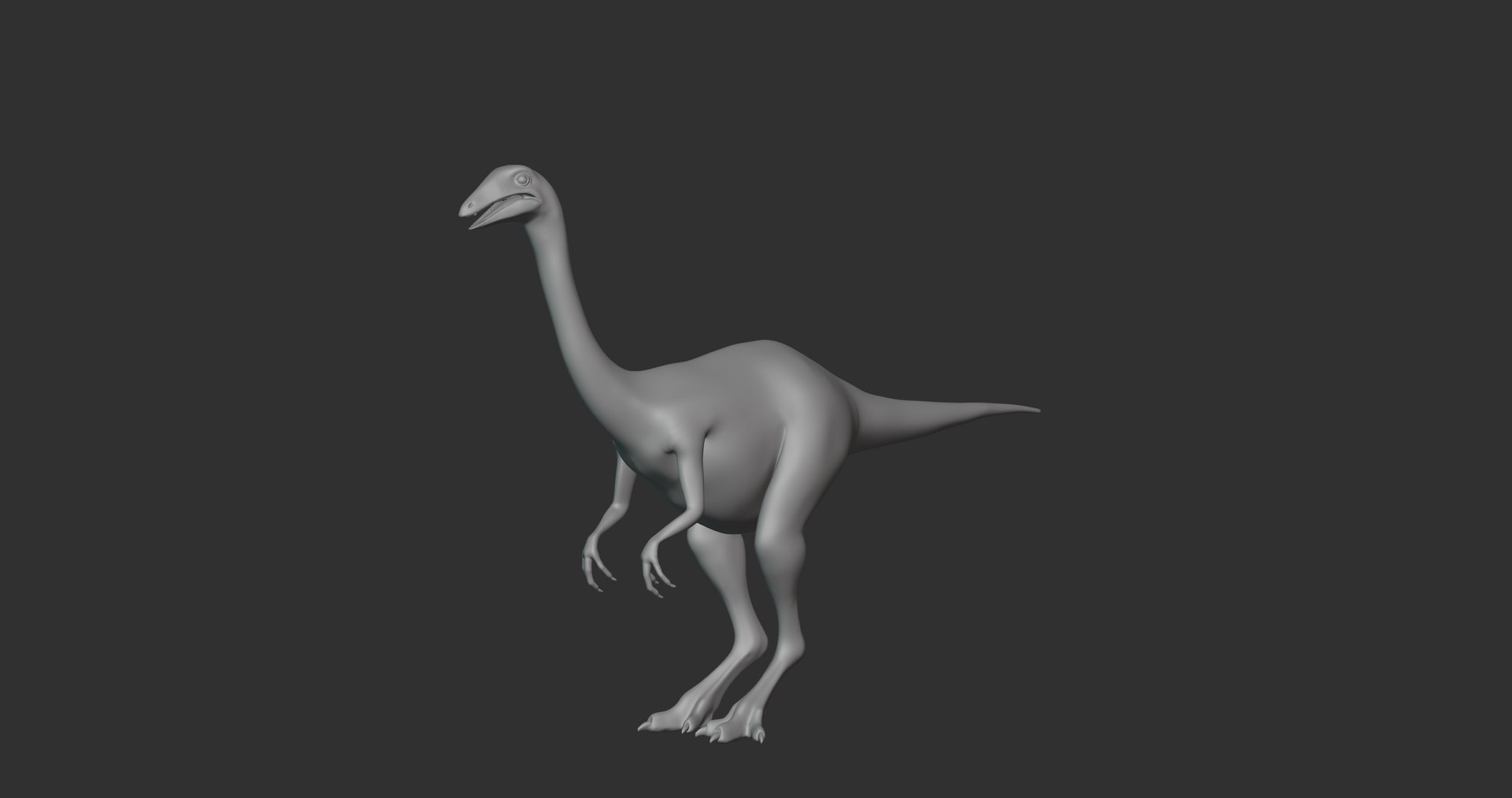 Kinnareemimus Basemesh Low Poly3D模型 - TurboSquid 2107912