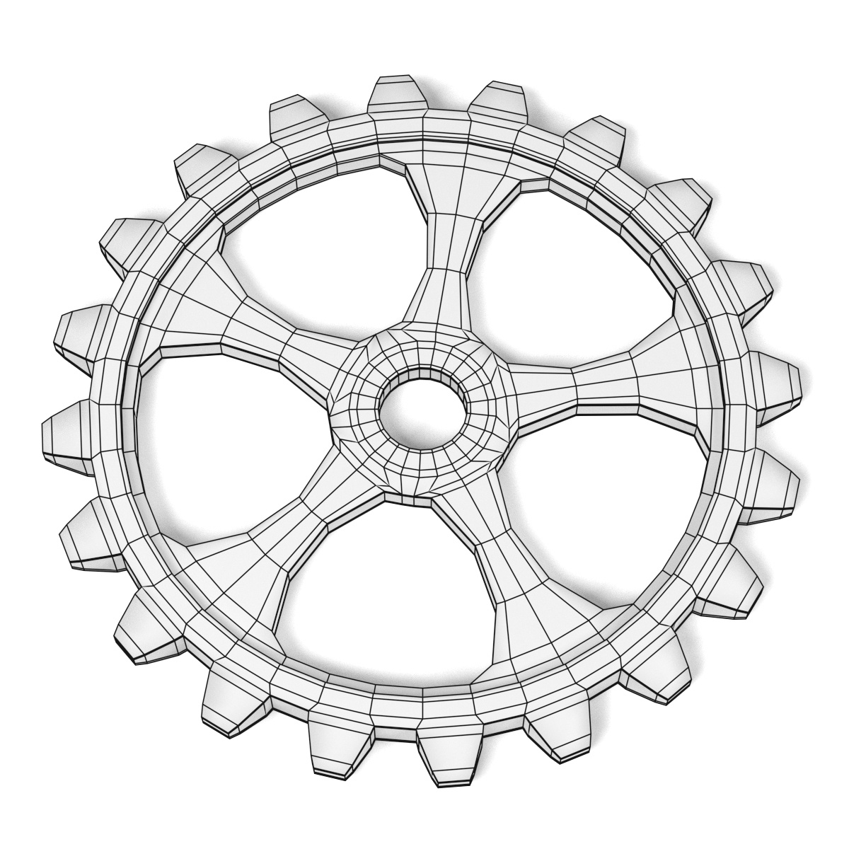gear wheel 3d model