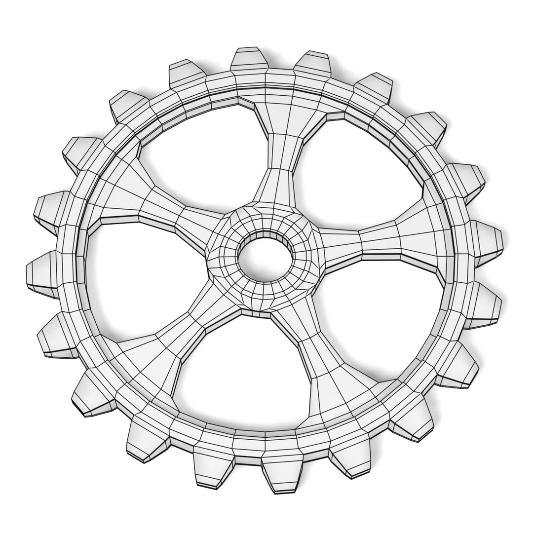 Gear Wheel 3d Model
