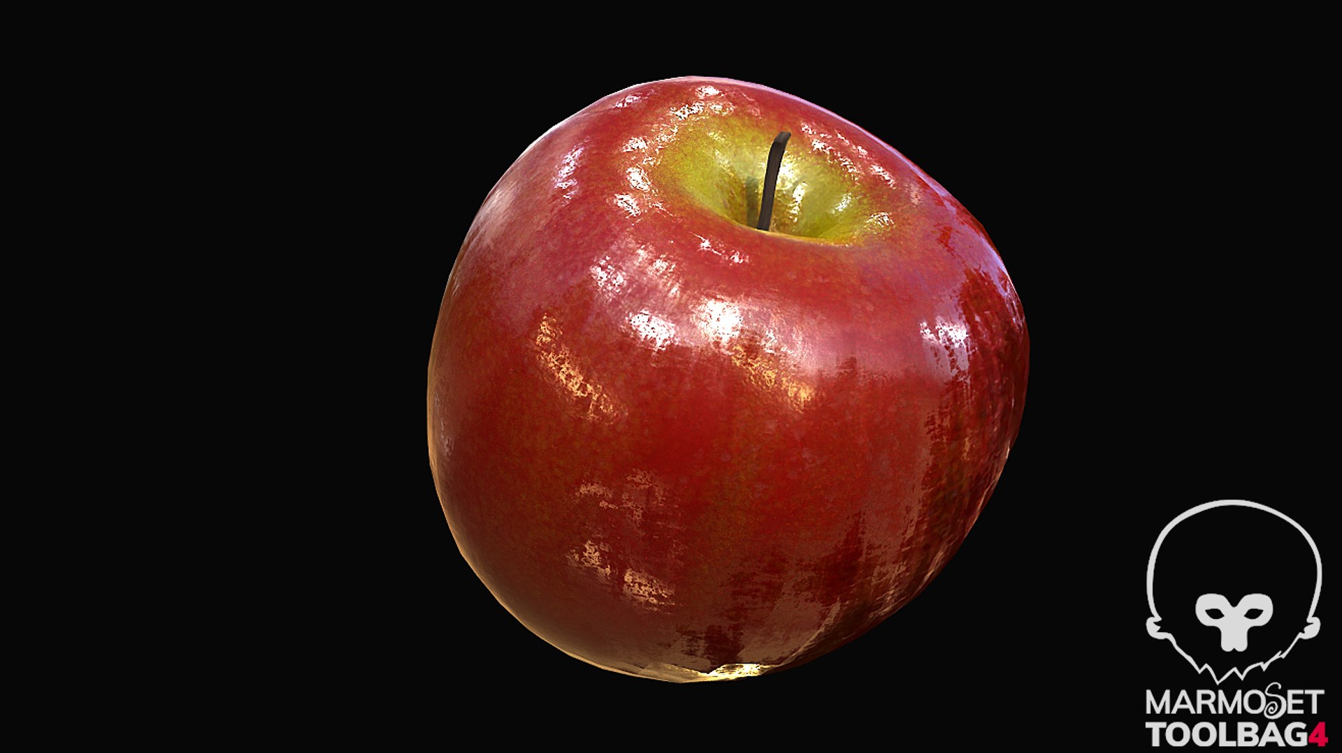 3D Model Realistic Apple Pbr Ready - TurboSquid 1710657