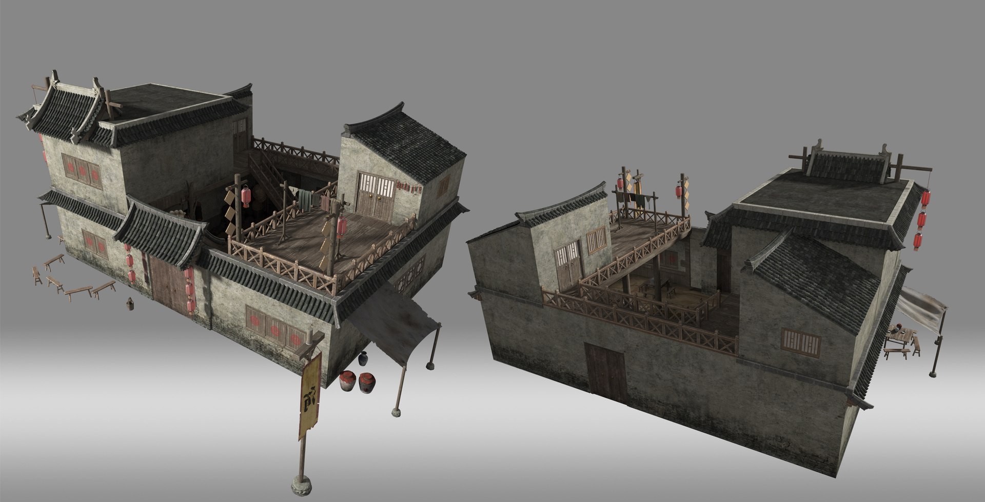 Ancient Architecture Model - TurboSquid 1717762