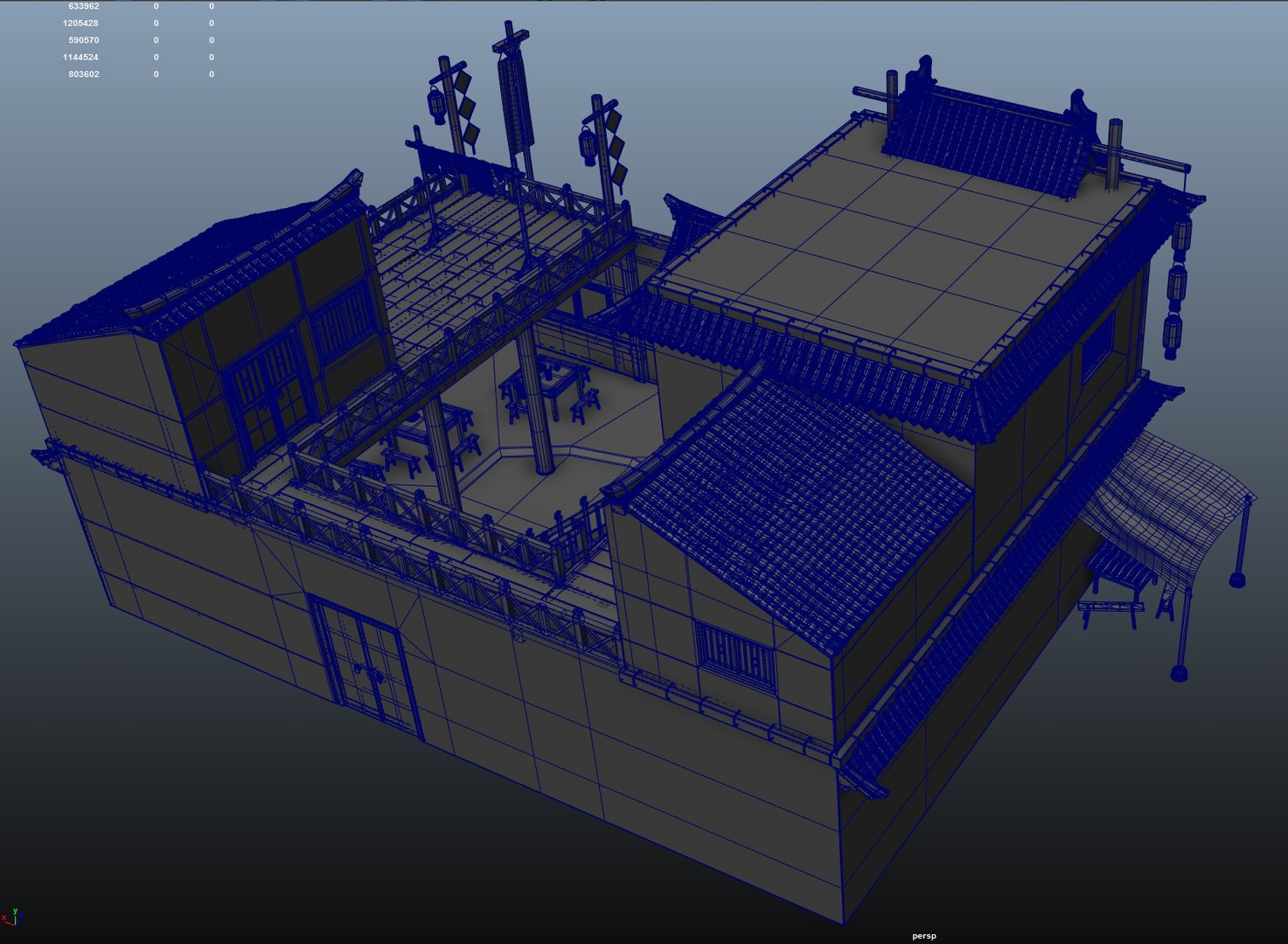 Ancient Architecture Model - TurboSquid 1717762